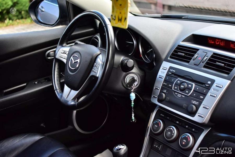 Grey Mazda 6 2009 in Kretinga, with an engine capacity of 2.00 L and mileage of 222 thousand km for 3750 €, photo 27 on AUTOMOTO.COM.LV