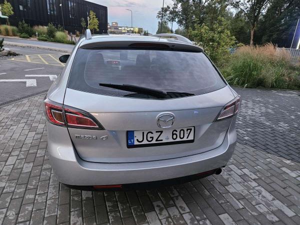 Grey Mazda 6 2009 in Vilnius, with an engine capacity of 2.20 L and mileage of 320 thousand km for 1990 €, photo 8 on AUTOMOTO.COM.LV