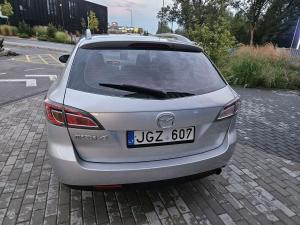 Grey Mazda 6 2009 in Vilnius, with an engine capacity of 2.20 L and mileage of 320 thousand km for 1990 €, photo 8 on AUTOMOTO.COM.LV