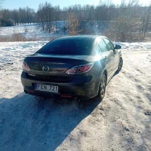 Grey Mazda 6 2010 in Vilnius, with an engine capacity of 2.00 L and mileage of 208 thousand km for 2850 €, photo 9 on AUTOMOTO.COM.LV