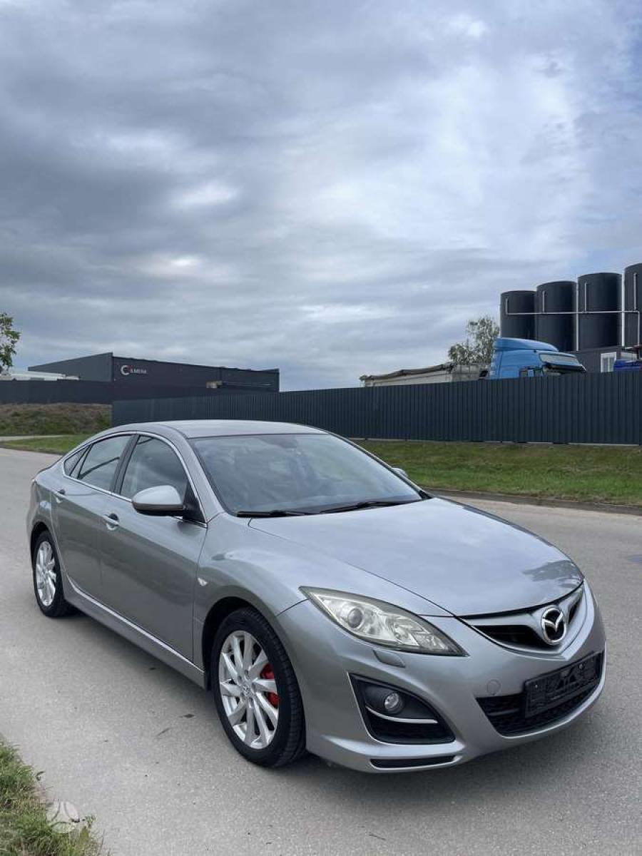 Grey Mazda 6 2011 in Alytus, with an engine capacity of 2.20 L and mileage of 354 thousand km for 2300 €, photo 1 on AUTOMOTO.COM.LV