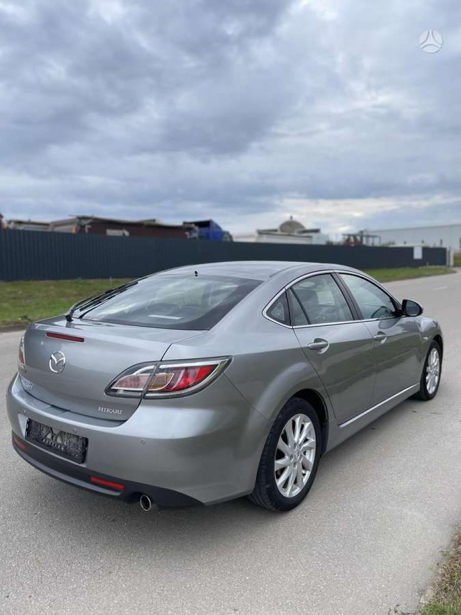 Grey Mazda 6 2011 in Alytus, with an engine capacity of 2.20 L and mileage of 354 thousand km for 2300 €, photo 4 on AUTOMOTO.COM.LV