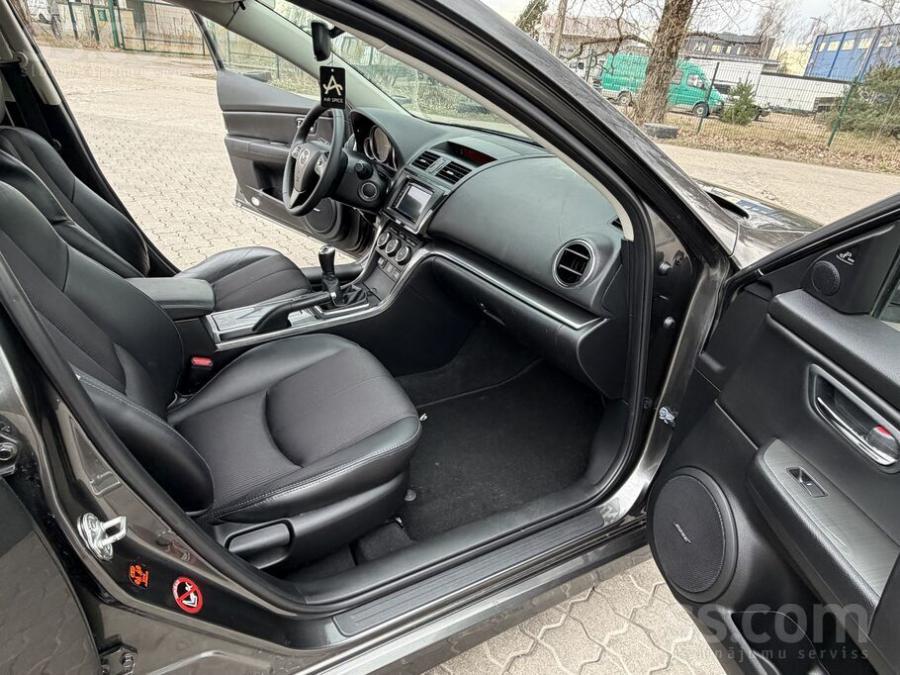 Grey Mazda 6 2012 in Riga, with an engine capacity of 2.20 L and mileage of 0 thousand km for 3650 €, photo 9 on AUTOMOTO.COM.LV