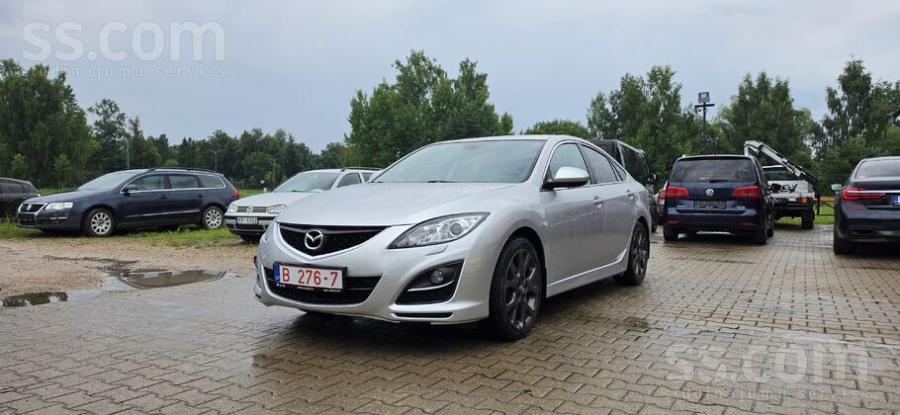 Grey Mazda 6 2013 in Valmiera, with an engine capacity of 2.00 L and mileage of 153 thousand km for 3400 €, photo 7 on AUTOMOTO.COM.LV