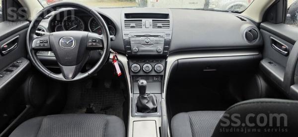 Pelēks Mazda 6 2013 Valmiera, ar dzinēja tilpumu 2.00 L un nobraukumu 153 tūkst. km par 3400 €, foto 7 vietnē AUTOMOTO.COM.LV