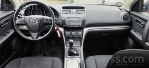 Grey Mazda 6 2013 in Valmiera, with an engine capacity of 2.00 L and mileage of 153 thousand km for 3400 €, photo 8 on AUTOMOTO.COM.LV