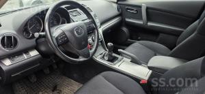 Grey Mazda 6 2013 in Valmiera, with an engine capacity of 2.00 L and mileage of 153 thousand km for 3400 €, photo 9 on AUTOMOTO.COM.LV