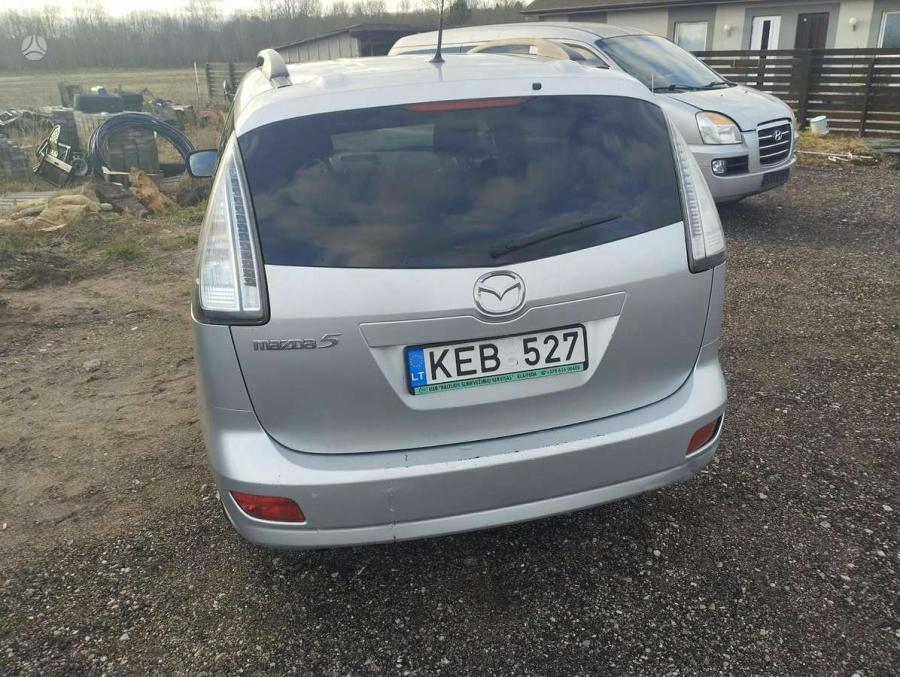 Grey Mazda 6 2010 in Vilnius, with an engine capacity of 1.90 L and mileage of 280 thousand km for 400 €, photo 4 on AUTOMOTO.COM.LV