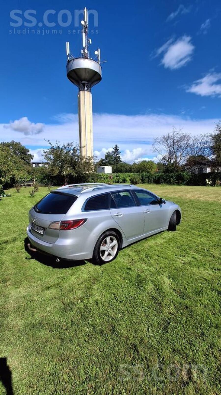 Grey Mazda 6 2009 in Ogre, with an engine capacity of 2.20 L and mileage of 353 thousand km for 3400 €, photo 1 on AUTOMOTO.COM.LV