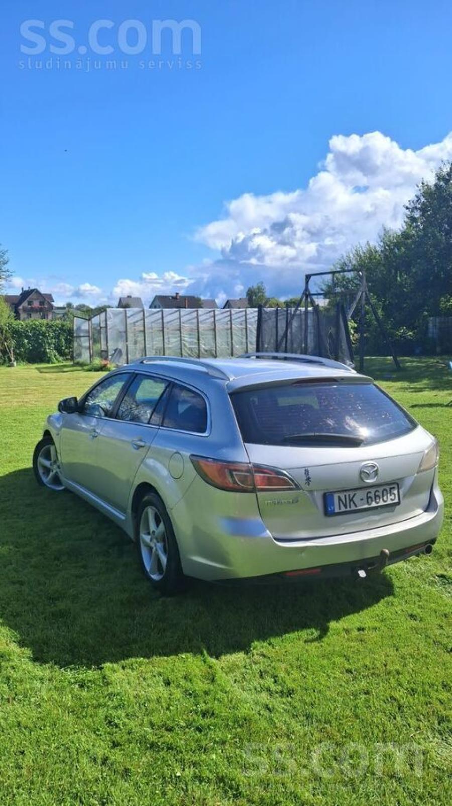 Grey Mazda 6 2009 in Ogre, with an engine capacity of 2.20 L and mileage of 353 thousand km for 3400 €, photo 4 on AUTOMOTO.COM.LV