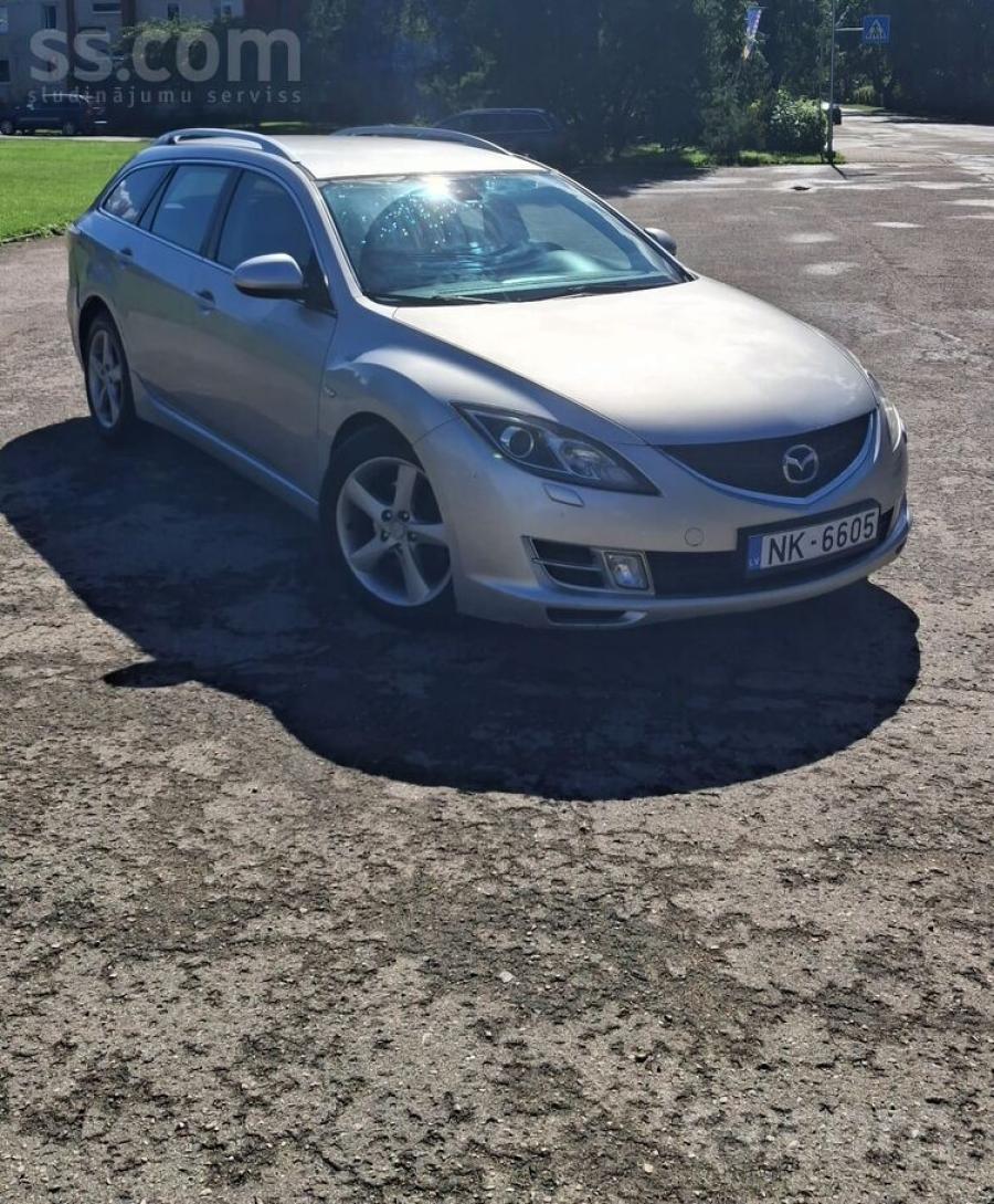 Grey Mazda 6 2009 in Ogre, with an engine capacity of 2.20 L and mileage of 353 thousand km for 3400 €, photo 10 on AUTOMOTO.COM.LV