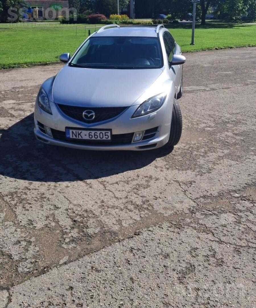 Grey Mazda 6 2009 in Ogre, with an engine capacity of 2.20 L and mileage of 353 thousand km for 3400 €, photo 11 on AUTOMOTO.COM.LV