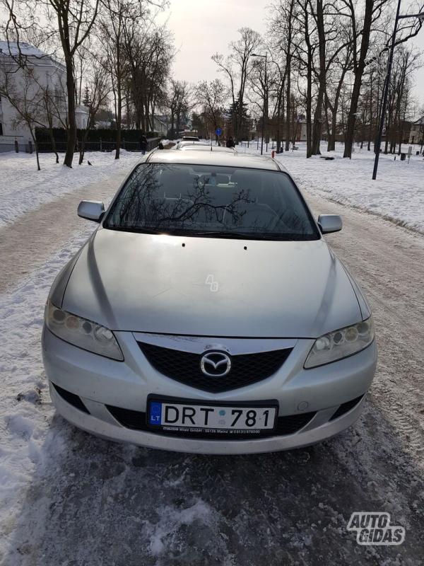 Grey Mazda 6 2002 in Marijampole, with an engine capacity of 1.80 L and mileage of 158 thousand km for 700 €, photo 2 on AUTOMOTO.COM.LV