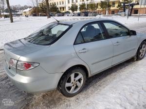 Pelēks Mazda 6 2002 Marijampole, ar dzinēja tilpumu 1.80 L un nobraukumu 158 tūkst. km par 700 €, foto 3 vietnē AUTOMOTO.COM.LV