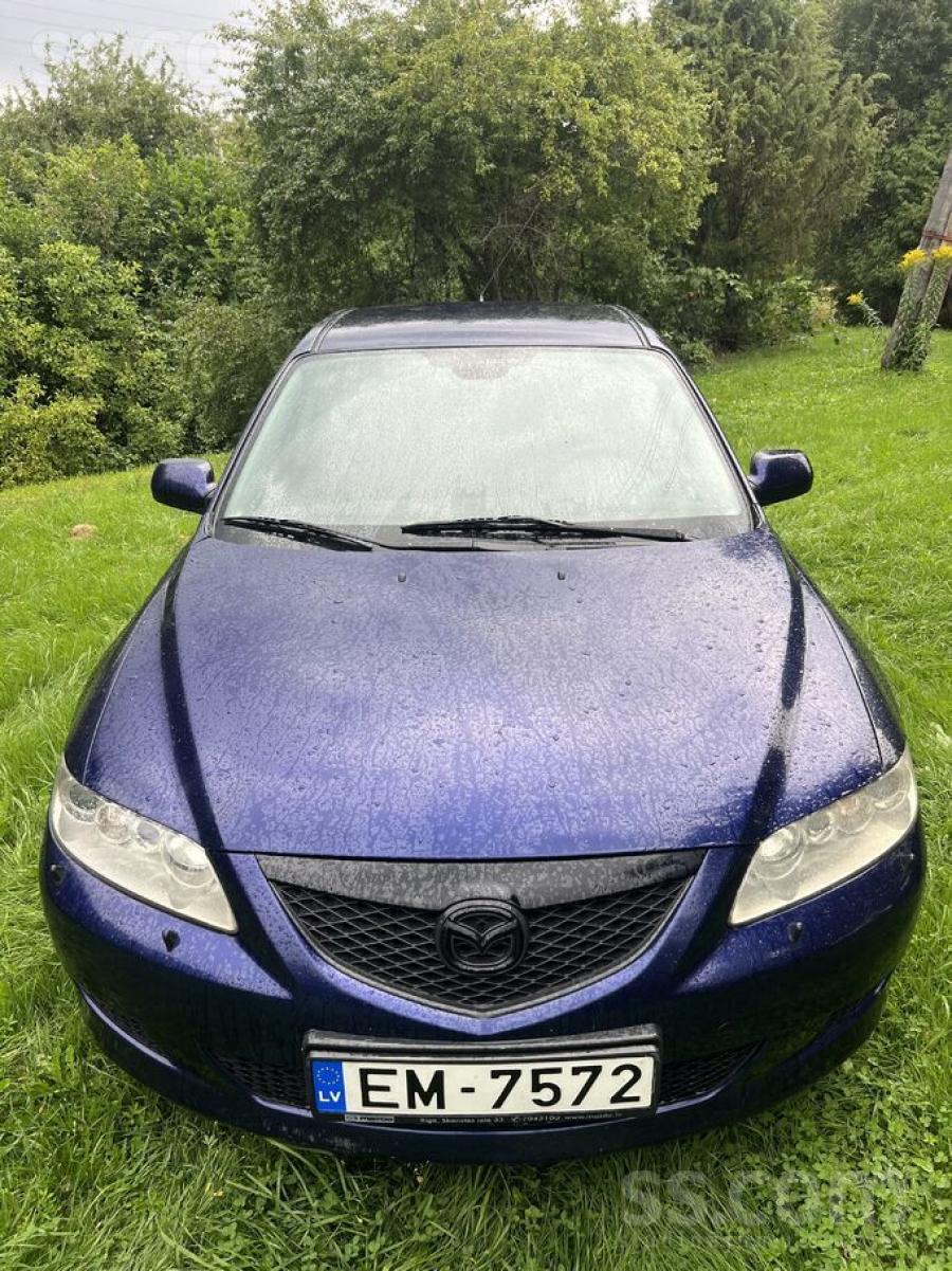 Pelēks Mazda 6 2002 Rīga, ar dzinēja tilpumu 2.30 L un nobraukumu 166 tūkst. km par 1550 €, foto 4 vietnē AUTOMOTO.COM.LV