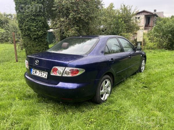 Grey Mazda 6 2002 in Riga, with an engine capacity of 2.30 L and mileage of 166 thousand km for 1550 €, photo 7 on AUTOMOTO.COM.LV