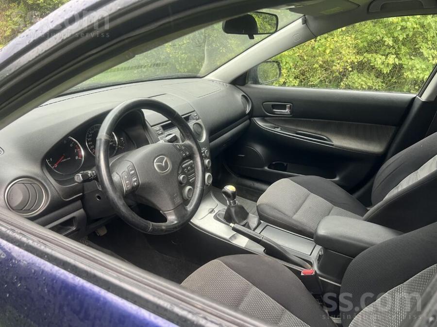 Pelēks Mazda 6 2002 Rīga, ar dzinēja tilpumu 2.30 L un nobraukumu 166 tūkst. km par 1550 €, foto 10 vietnē AUTOMOTO.COM.LV