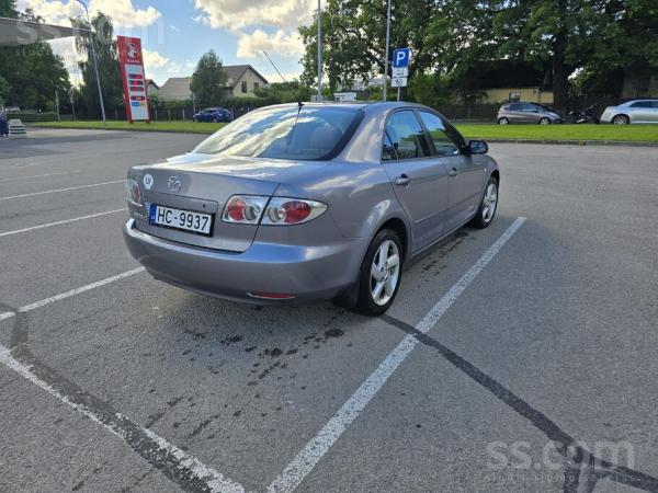 Grey Mazda 6 2004 in Riga, with an engine capacity of 2.30 L and mileage of 116 thousand km for 1100 €, photo 3 on AUTOMOTO.COM.LV