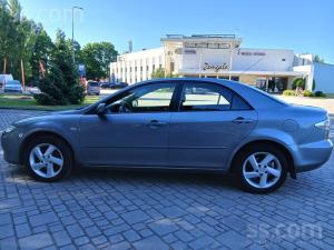 Pelēks Mazda 6 2004 Jelgava, ar dzinēja tilpumu 2.30 L un nobraukumu 116 tūkst. km par 2650 €, foto  vietnē AUTOMOTO.COM.LV