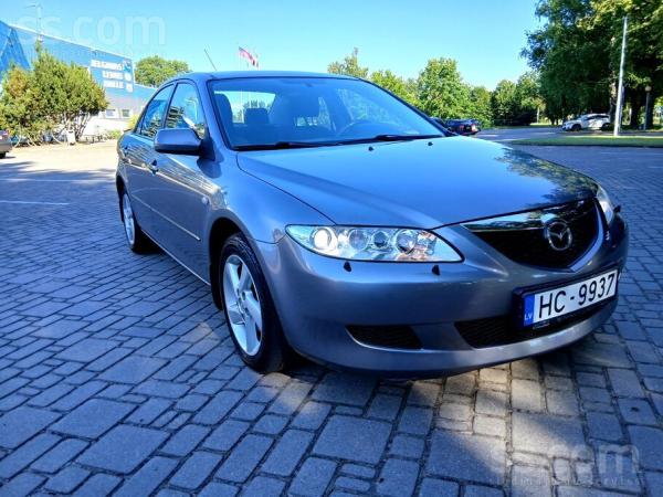 Grey Mazda 6 2004 in Jelgava, with an engine capacity of 2.30 L and mileage of 116 thousand km for 2650 €, photo 2 on AUTOMOTO.COM.LV