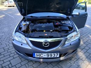 Pelēks Mazda 6 2004 Jelgava, ar dzinēja tilpumu 2.30 L un nobraukumu 116 tūkst. km par 2650 €, foto 19 vietnē AUTOMOTO.COM.LV