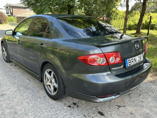 Grey Mazda 6 2005 in Vilnius, with an engine capacity of 2.30 L and mileage of 102 thousand km for 850 €, photo 3 on AUTOMOTO.COM.LV