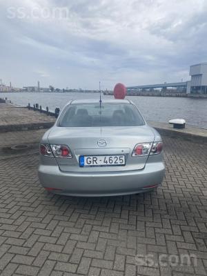 Grey Mazda 6 2005 in Ventspils, with an engine capacity of 2.00 L and mileage of 192 thousand km for 1500 €, photo 4 on AUTOMOTO.COM.LV