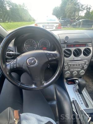 Grey Mazda 6 2005 in Ventspils, with an engine capacity of 2.00 L and mileage of 192 thousand km for 1500 €, photo 9 on AUTOMOTO.COM.LV