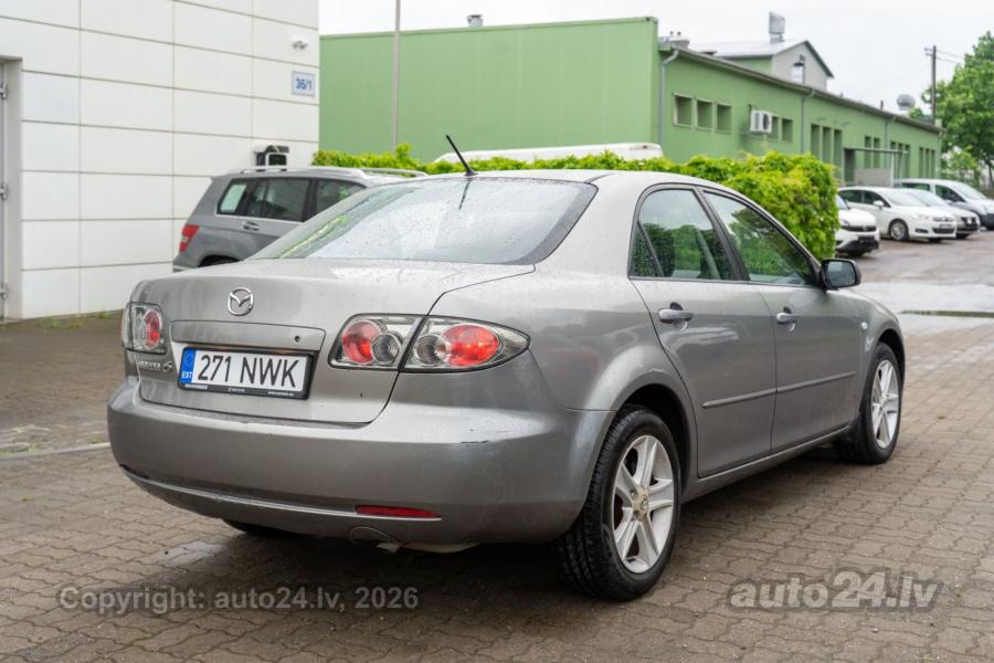 Pelēks Mazda 6 2006 Tallina, ar dzinēja tilpumu 2.00 L un nobraukumu 164 tūkst. km par 2700 €, foto 6 vietnē AUTOMOTO.COM.LV