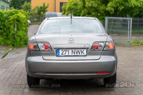 Grey Mazda 6 2006 in Tallinn, with an engine capacity of 2.00 L and mileage of 164 thousand km for 2700 €, photo 6 on AUTOMOTO.COM.LV