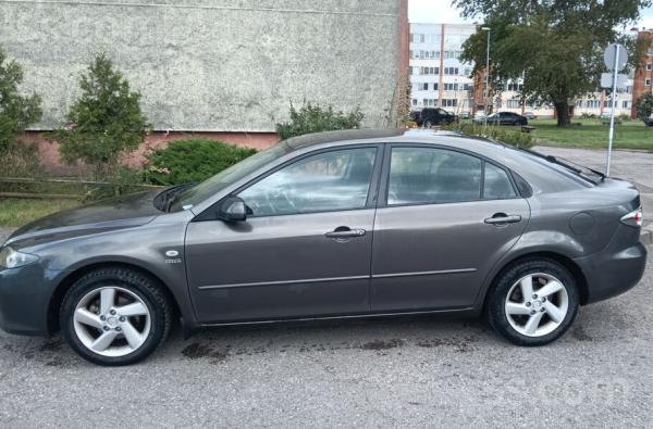 Grey Mazda 6 2006 in Liepaja, with an engine capacity of 1.80 L and mileage of 203 thousand km for 1550 €, photo 1 on AUTOMOTO.COM.LV