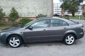 Grey Mazda 6 2006 in Liepaja, with an engine capacity of 1.80 L and mileage of 203 thousand km for 1550 €, photo  on AUTOMOTO.COM.LV