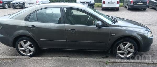 Grey Mazda 6 2006 in Liepaja, with an engine capacity of 1.80 L and mileage of 203 thousand km for 1550 €, photo 3 on AUTOMOTO.COM.LV