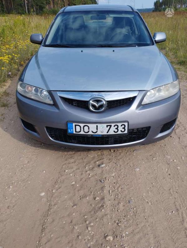 Pelēks Mazda 6 2006 Viļņa, ar dzinēja tilpumu 2.97 L un nobraukumu 144 tūkst. km par 2200 €, foto 3 vietnē AUTOMOTO.COM.LV