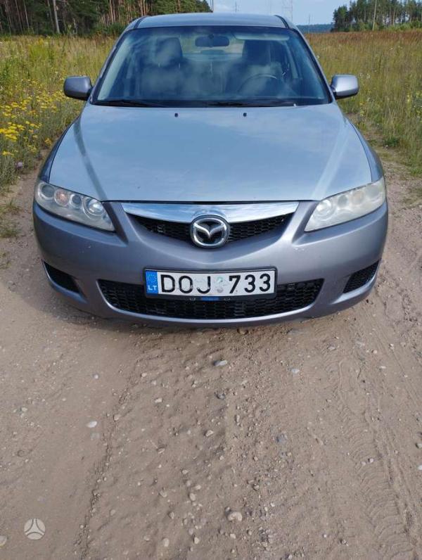 Pelēks Mazda 6 2006 Viļņa, ar dzinēja tilpumu 2.97 L un nobraukumu 144 tūkst. km par 2200 €, foto 6 vietnē AUTOMOTO.COM.LV