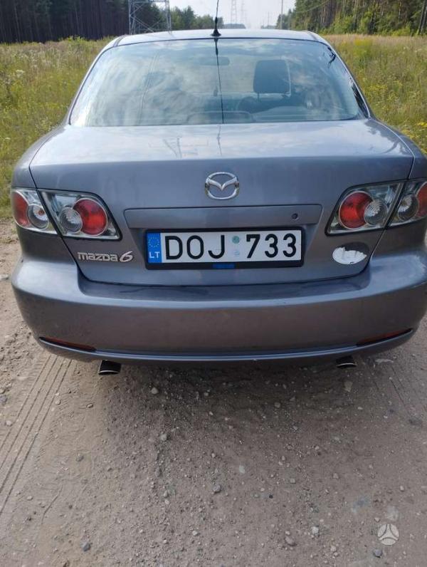 Pelēks Mazda 6 2006 Viļņa, ar dzinēja tilpumu 2.97 L un nobraukumu 144 tūkst. km par 2200 €, foto 7 vietnē AUTOMOTO.COM.LV