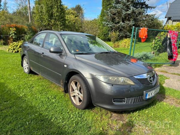 Серый Мазда 6 2006 в Рига, объемом двигателя 2.00 л и пробегом 166 тыс. км за 550 €, фото 5 на AUTOMOTO.COM.LV
