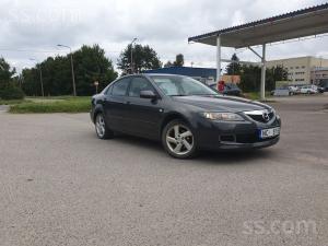 Grey Mazda 6 2006 in Liepaja, with an engine capacity of 1.80 L and mileage of 210 thousand km for 1250 €, photo  on AUTOMOTO.COM.LV