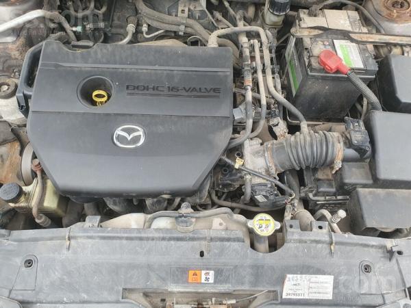 Grey Mazda 6 2006 in Liepaja, with an engine capacity of 1.80 L and mileage of 210 thousand km for 1250 €, photo 7 on AUTOMOTO.COM.LV