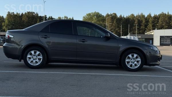 Pelēks Mazda 6 2007 Tukums, ar dzinēja tilpumu 2.00 L un nobraukumu 130 tūkst. km par 800 €, foto 4 vietnē AUTOMOTO.COM.LV