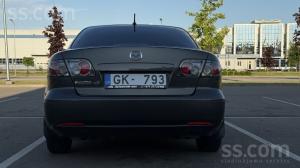 Pelēks Mazda 6 2007 Tukums, ar dzinēja tilpumu 2.00 L un nobraukumu 130 tūkst. km par 800 €, foto 6 vietnē AUTOMOTO.COM.LV