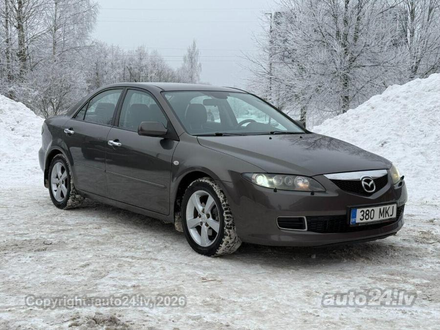 Grey Mazda 6 2007 in Tallinn, with an engine capacity of 2.00 L and mileage of 306 thousand km for 1700 €, photo 1 on AUTOMOTO.COM.LV