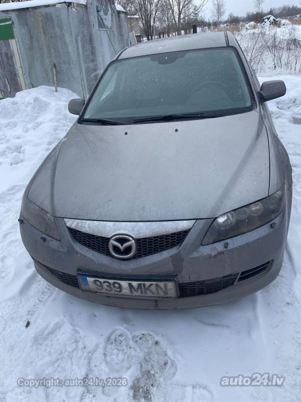 Grey Mazda 6 2007 in Rapla, with an engine capacity of 2.00 L and mileage of 250 thousand km for 500 €, photo 1 on AUTOMOTO.COM.LV