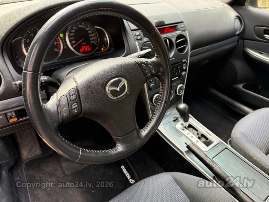 Pelēks Mazda 6 2007 Tallina, ar dzinēja tilpumu 2.00 L un nobraukumu 64 tūkst. km par 2800 €, foto 6 vietnē AUTOMOTO.COM.LV