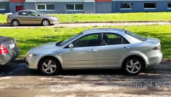Grey Mazda 6 2007 in Tallinn, with an engine capacity of 2.00 L and mileage of 125 thousand km for 1500 €, photo 1 on AUTOMOTO.COM.LV