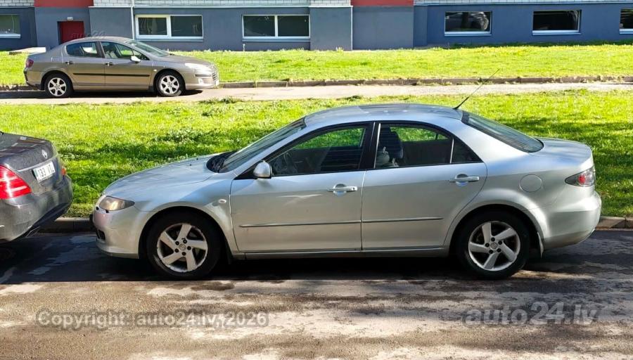 Grey Mazda 6 2007 in Tallinn, with an engine capacity of 2.00 L and mileage of 125 thousand km for 1500 €, photo 1 on AUTOMOTO.COM.LV