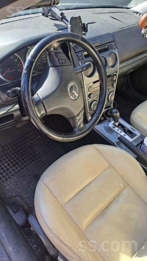 Grey Mazda 6 2007 in Riga, with an engine capacity of 2.00 L and mileage of 0 thousand km for 1300 €, photo 5 on AUTOMOTO.COM.LV