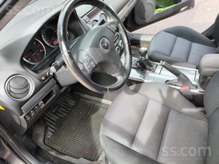 Серый Мазда 6 2007 в Елгава, объемом двигателя 2.00 л и пробегом 227 тыс. км за 1150 €, фото 7 на AUTOMOTO.COM.LV