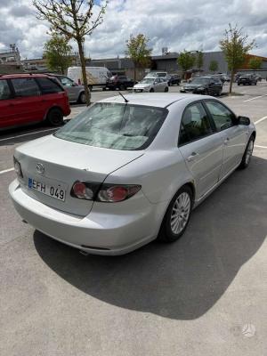 Pelēks Mazda 6 2007 Klaipėda, ar dzinēja tilpumu 2.26 L un nobraukumu 216 tūkst. km par 1300 €, foto 5 vietnē AUTOMOTO.COM.LV