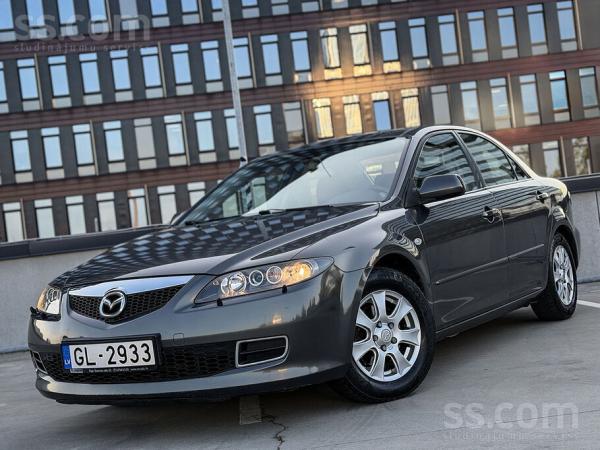 Серый Мазда 6 2007 в Рига, объемом двигателя 2.00 л и пробегом 227 тыс. км за 1790 €, фото 1 на AUTOMOTO.COM.LV